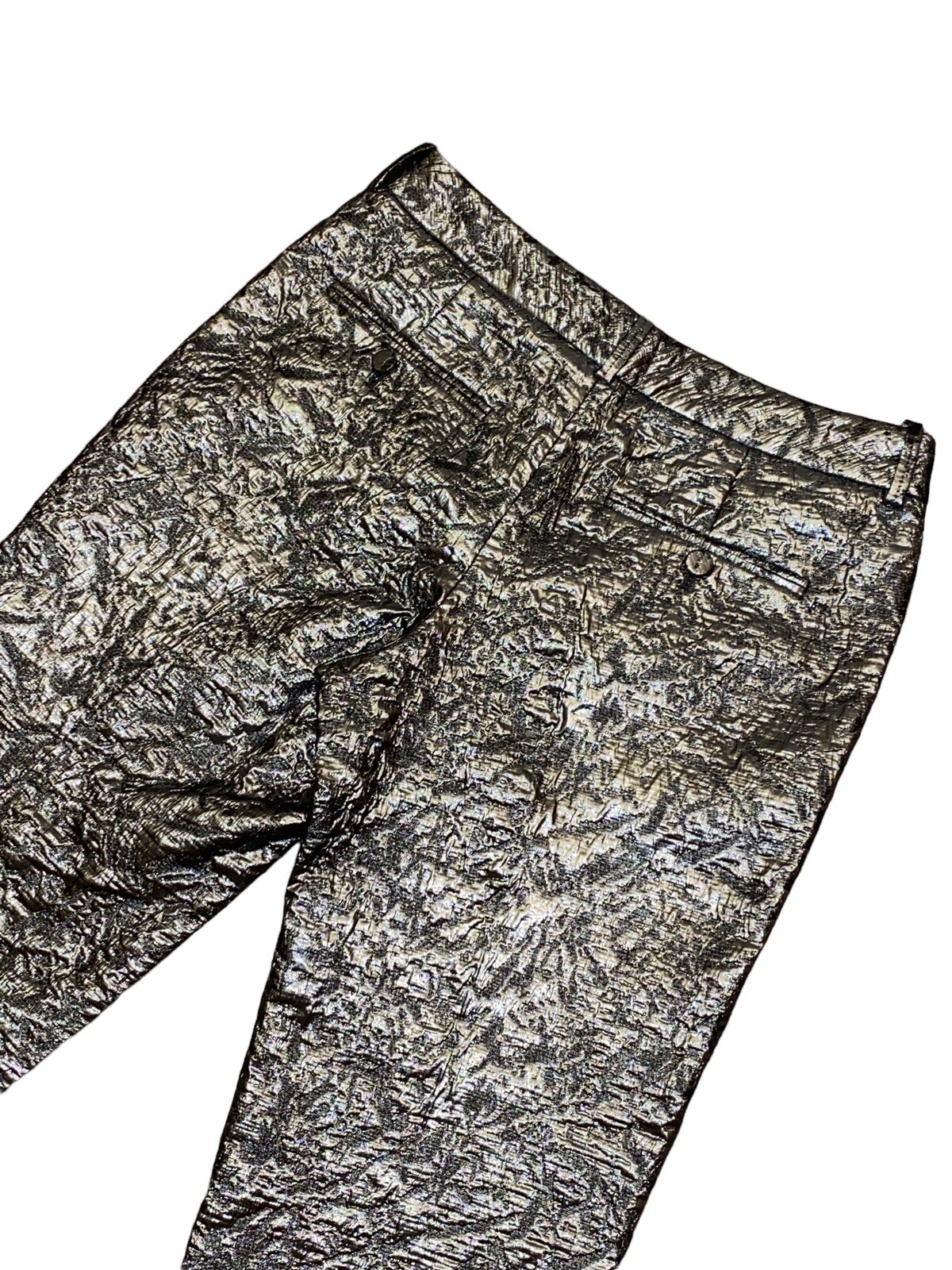 Zadig & Voltaire Posh Metallic Jacquard Pants Silver … - Gem
