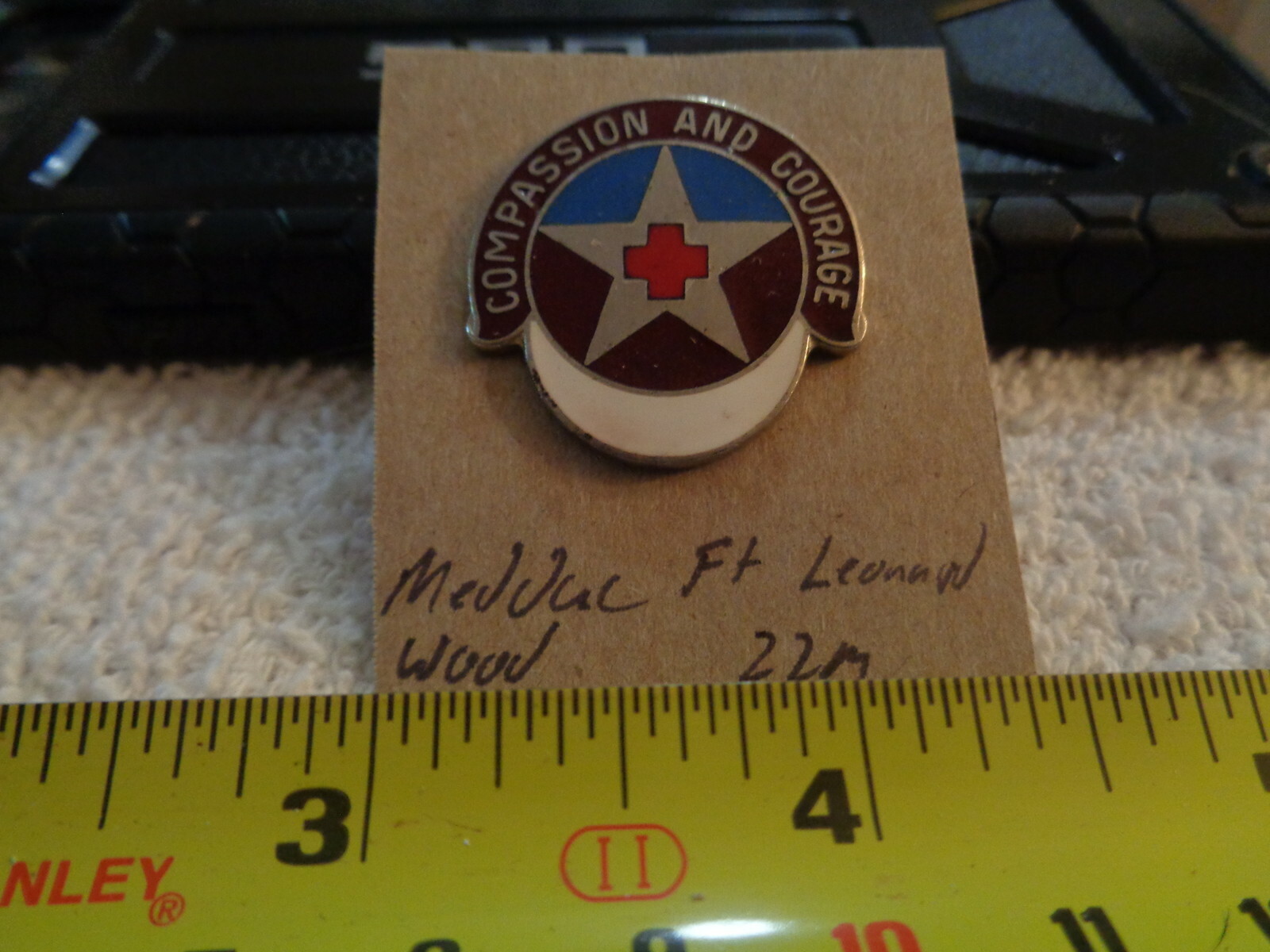 MEDDAC Ft Leonard Wood 22M Unit Crest, DI, DUI (DRAW#81) | eBay