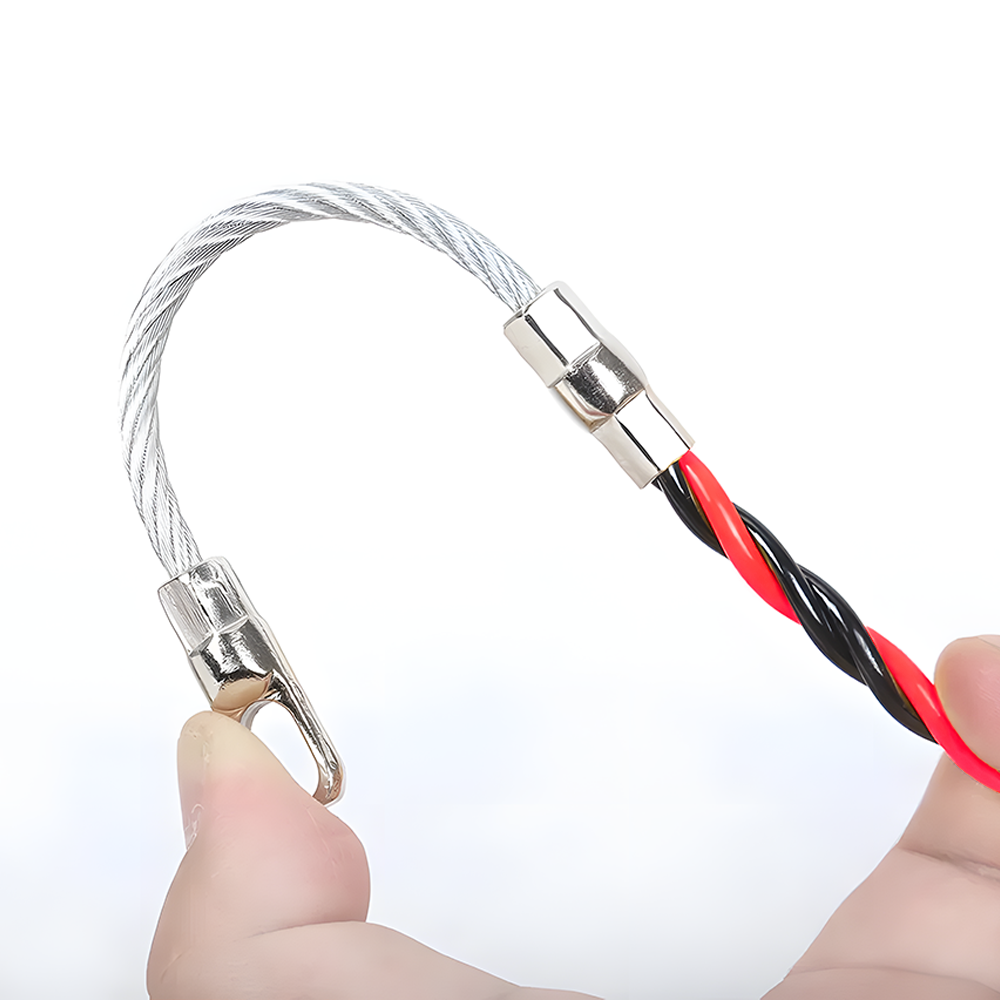 30/70M Versatile 5MM Wire Conduit Cable Puller Rodder Snake Fish Tape ...