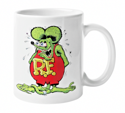 ED BIG DADDY ROTH RAT FINK OUTRAGEOUS FUNNY COFFEE CERAMIC MUG ...