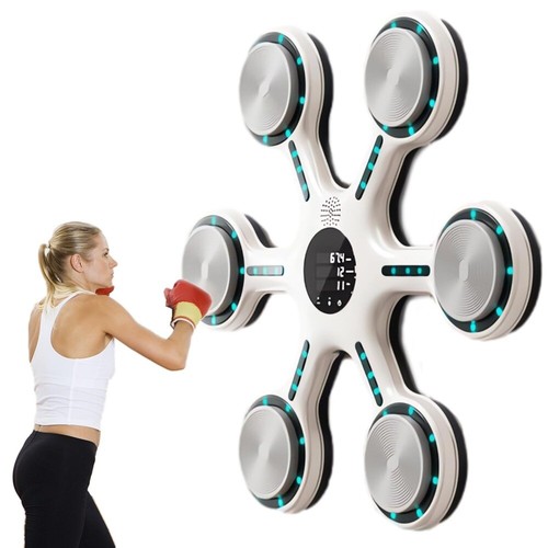 Bluetooth Punching Pad Electronic Wall Target Reaction Training Home | eBay
