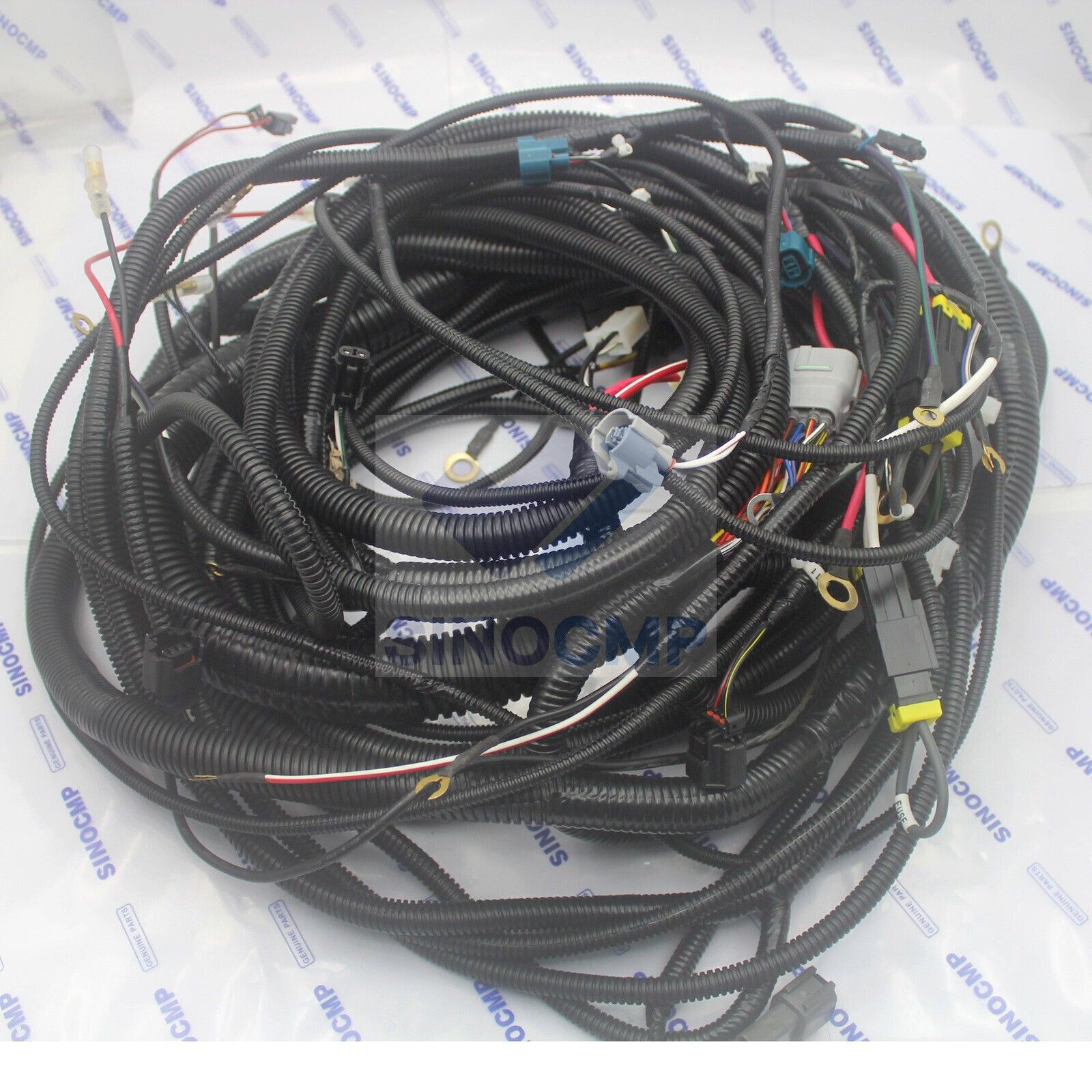 Genuine EX400-3 External Wiring Harness For 0001303 Hitachi Excavator ...