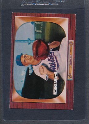 1955 Bowman #175 Billy Shantz Athletics EX/MT *1633 | eBay