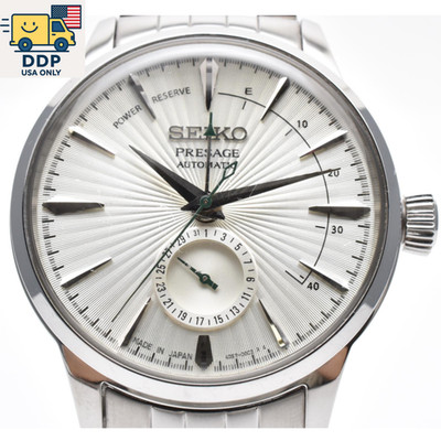 SEIKO Presage 4R57-00E0 SARY079 Automatic Men’s Watch Silver Dial Japan ...