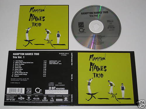 HAMPTON HAWES TRIO/VOL.1 (ZYX 20 316-2) CD ALBUM | eBay