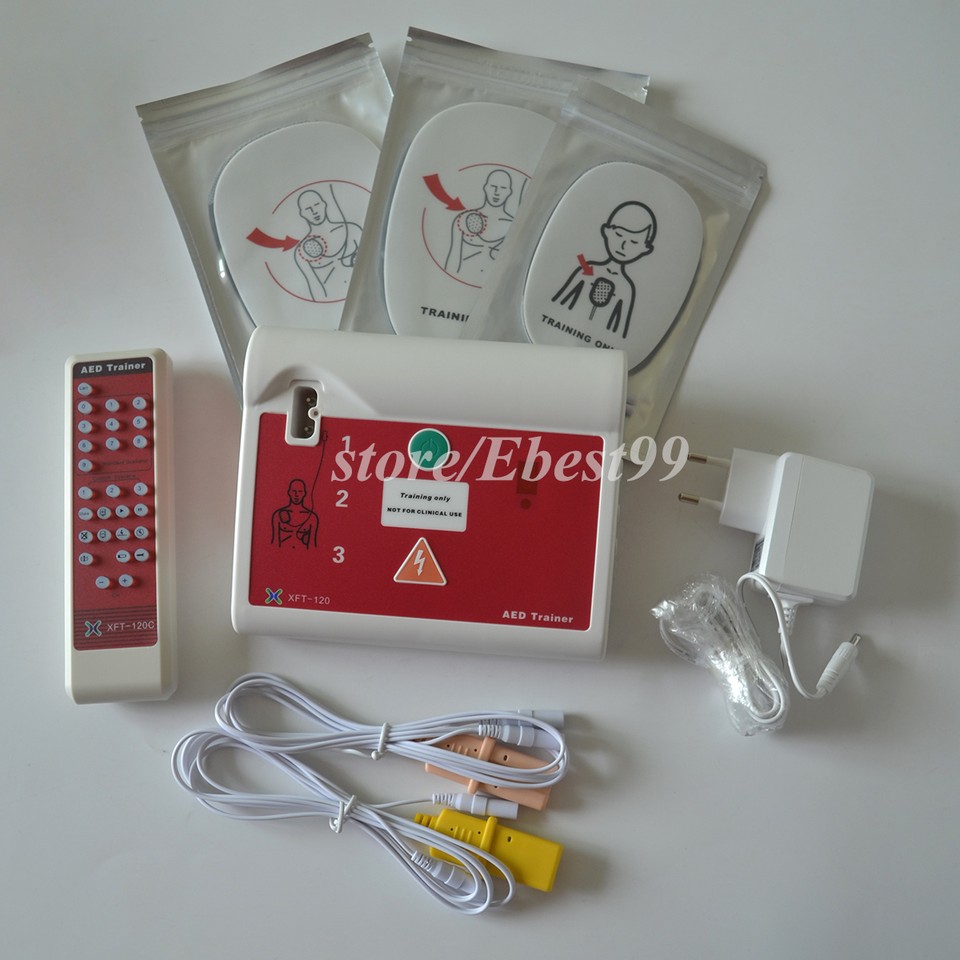 Automatic External Defibrillator AED Trainer Emergency Training Multi ...