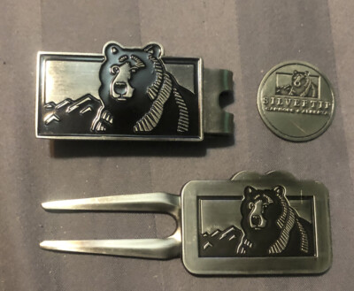 Silvertip 🧲 Magnetic Divot tool w/ Ball Marker & Clip… 3 Pieces | eBay