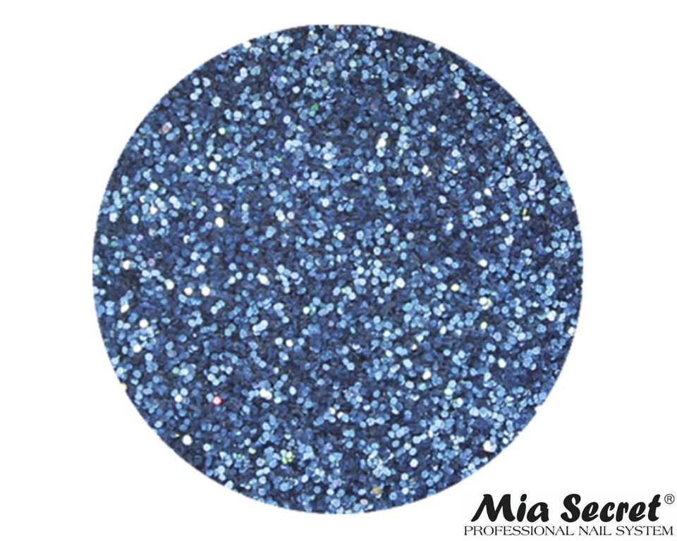 Mia Secret Nail Art Powder From MICRO GLITTER Color Set - Ice Blue 0.25 ...