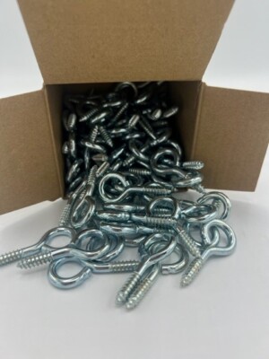 Medium Duty Stainless Steel 5/8 x 3/16 Closed Eye ring Screw Hook Pack ...