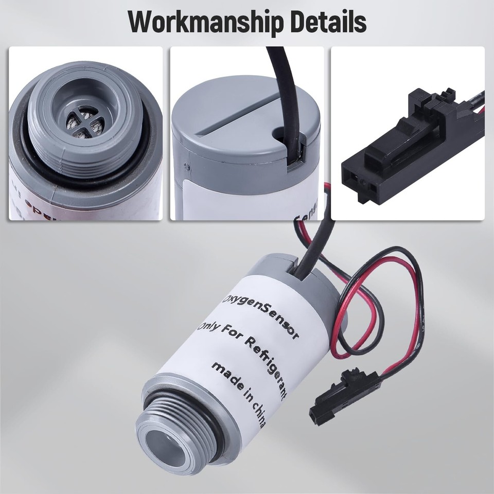 16916 Oxygen Sensor with 16913 Filter Compatible with Robinair R-1234yf ...