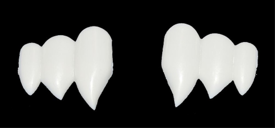 Dracula Vampire Fangs Multi-Bite Fang Halloween Costume Fake Teeth | eBay