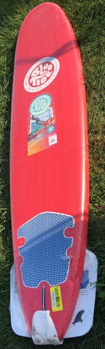 Bloo Tide 8ft Surfboard - RED or GREEN Blue Wavaism surf board lake ...