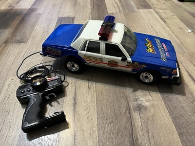 VTG NEW BRIGHT Radio Remote Control RC State Patrol Police Car HOT ...