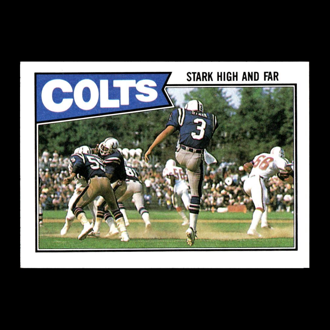 Rohn Stark 1987 Topps Indianapolis Colts #372 Vintage NM+ | eBay