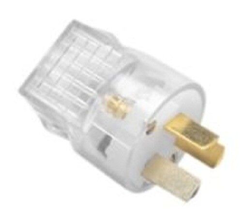 Clipsal RIGID PLUG TOP 20A 230V 3-Pin Safety, Suit 2.5mm² OD Flex ...