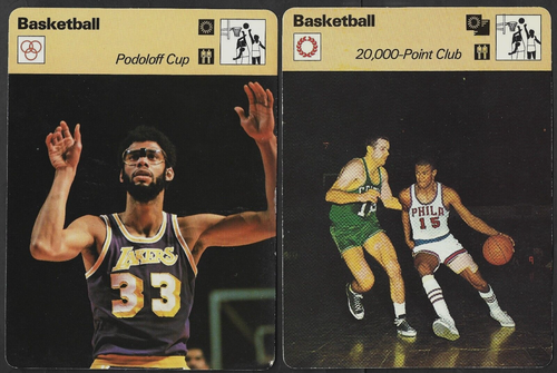29 Diff 1977-1979 British BASKETBALL Sportscaster Cards Russell ...