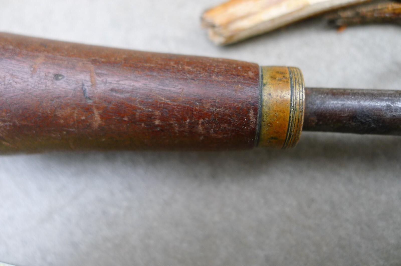 ANTIQUE FINE BARK SCRAPER, WOOD WORKING TOOL, 1800'S PHILADA MAKER ...