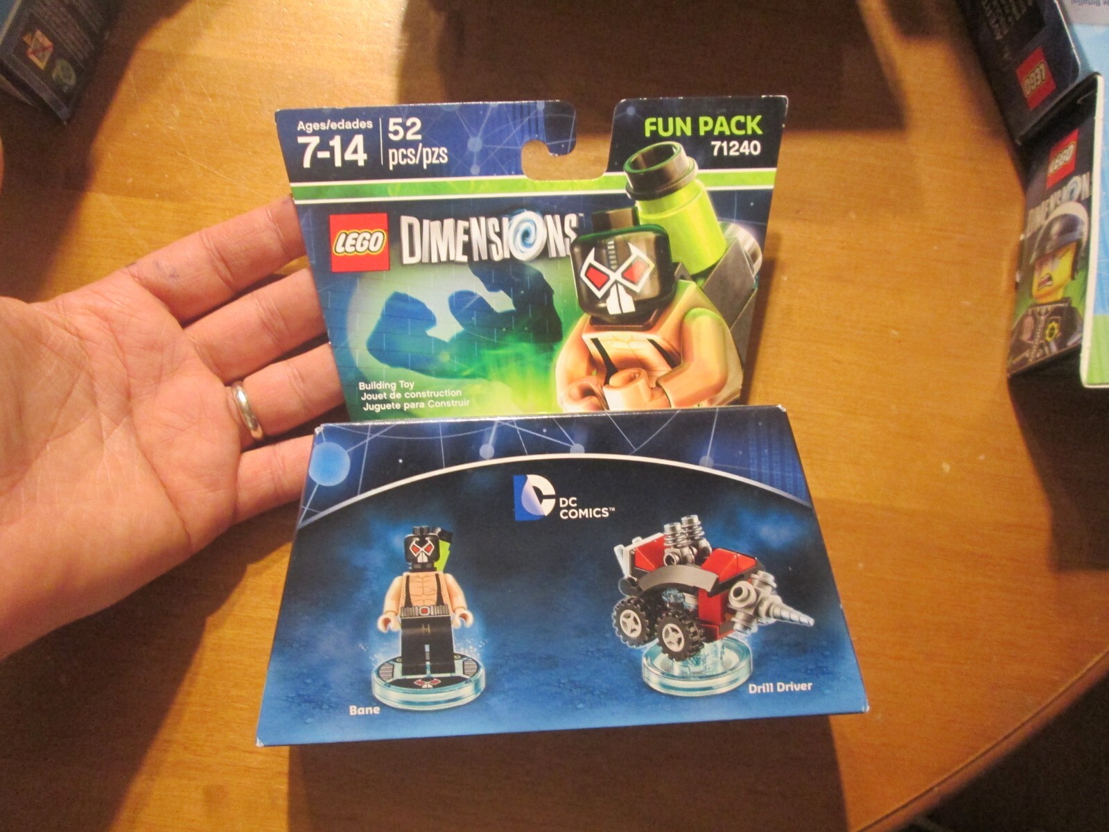 LEGO Dimensions 71240 DC COMICS Fun Pack BANE & DRILL DRIVER | eBay