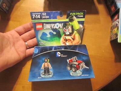 LEGO Dimensions 71240 DC COMICS Fun Pack BANE & DRILL DRIVER | eBay
