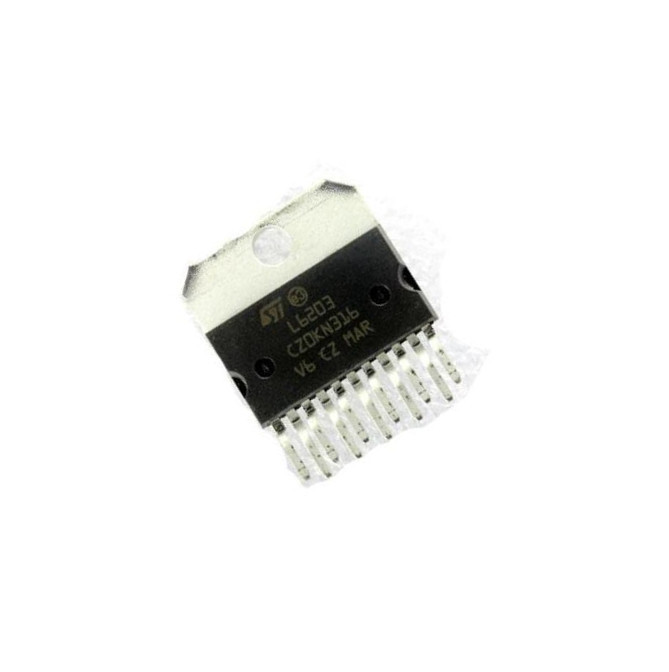 10PCS L6203 ZIP-11 IC DRIVER FULL BRIDGE MULTIWAT ST 5A 12 V ~ 48 V NEW ...