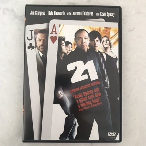 21 DVD (2008 Movie) - Lawrence Fishburne Kevin Spacey Kate Bosworth | eBay