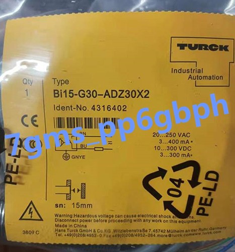 1 PCS NEW IN BOX TURCK Proximity sensors BI15-G30-ADZ30X2 | eBay