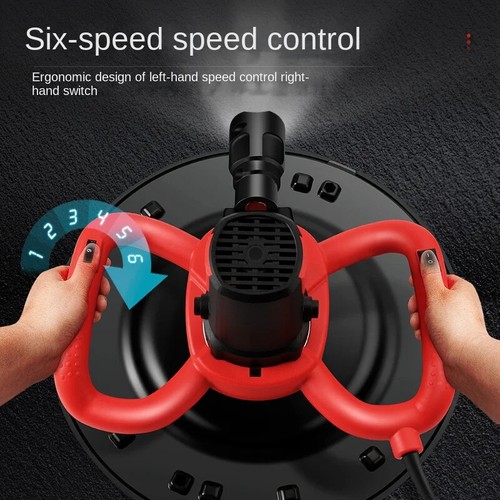 Electric Smoothing Machine Cement Mortar Wall Finishing Machine 4980W 6 ...