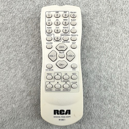 RCA R130C1 TV Television Remote Control Original OEM Genuine Tested | eBay