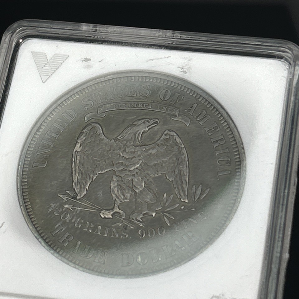 SASA 1876 Proof Trade Dollar Anacs OH Pf50 Nice Coin | eBay