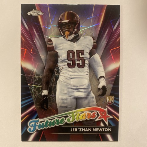 2024 Topps Chrome - Future Stars Jer'zhan Newton #FS-16 LAZER REFRACTOR ...