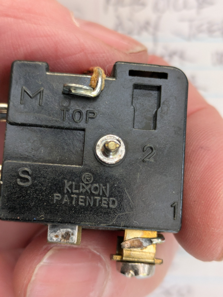 Klixon Compressor Relay 9660-040-D2S Current Starter refrigeration | eBay