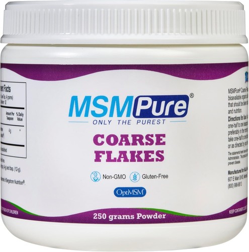MSMPure Coarse Powder Flakes, Organic Sulfur Crystals, 99.9% Pure ...