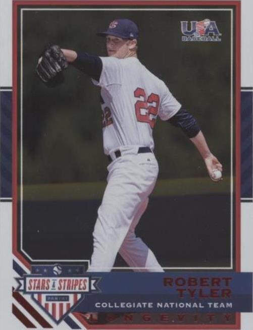 2017 Panini USA Baseball Stars & Stripes Longevity - Robert Tyler #81 ...
