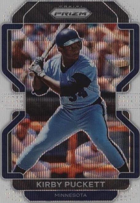 2022 Panini Prizm - Tier III Kirby Puckett #224 White Wave Prizm for ...