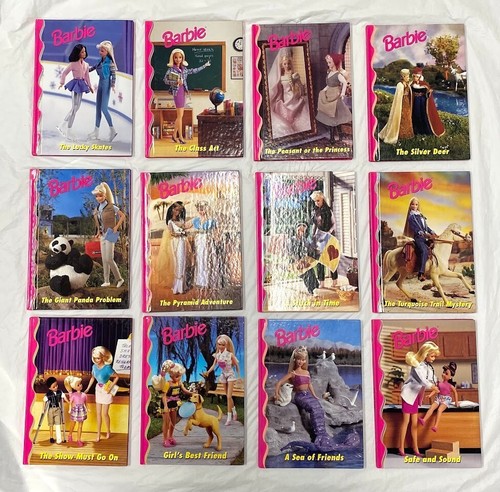 Vintage Grolier Barbie and Friends Book Club Hardcover Books Lot of 12 ...