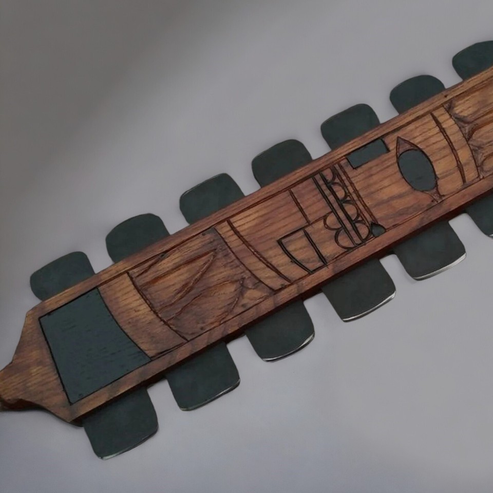 Custom Made Aztec Sword, Handmade Macuahuitl War Club, Aztec Martial ...