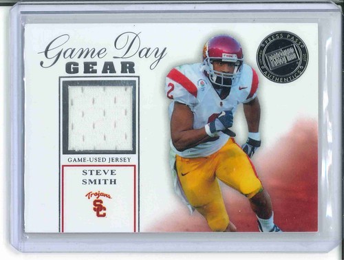 2007 Press Pass SE - Game Day Gear Steve Smith #GDG-SS (MEM, RC) for sale online | eBay