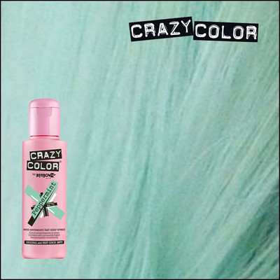 Crazy Color Colour Hair Dye Semi-Permanant 100ml PEPPERMINT FAST ...