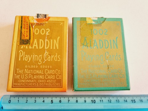 Cartes De Jeu ALADDIN 1002 Poker Bridge Original Vintage Playing Cards ...