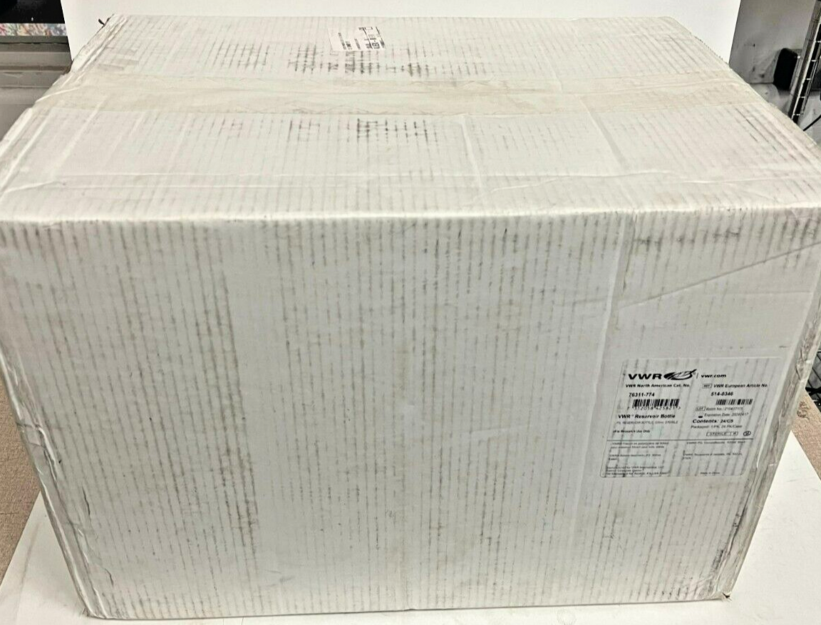 VWR 500mL Vacuum Filtration Reservoir Bottles Polystyrene 76311-774 (24 ...