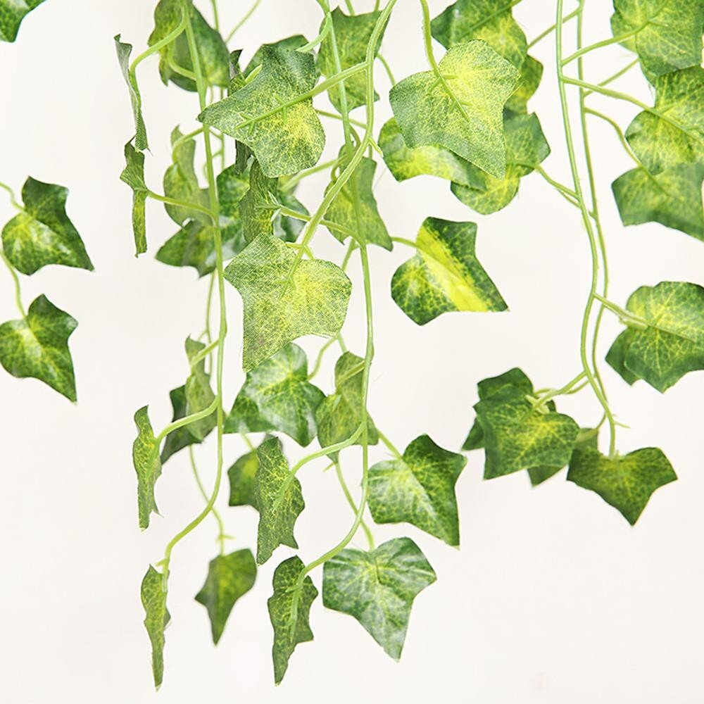2er-set Hängepflanze 90cm Künstliche Efeuranken Kunstpflanzen Rattan ...