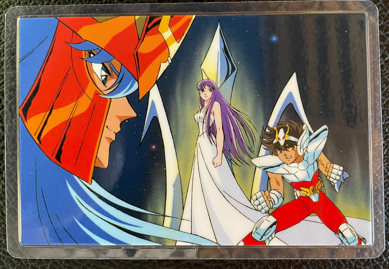 Saint Seiya rami card 1288KY C Année 1988 Chevaliers du Zodiaque Shingo ...