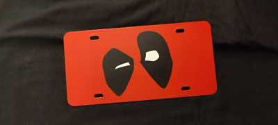 Deadpool Plastic License Plate Wade Wilson | eBay