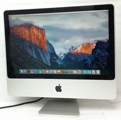 Apple iMac 8,1 1224 - Core 2 Duo E8135 @ 2.4 - 4GB RAM - 20" - 1TB HDD ...