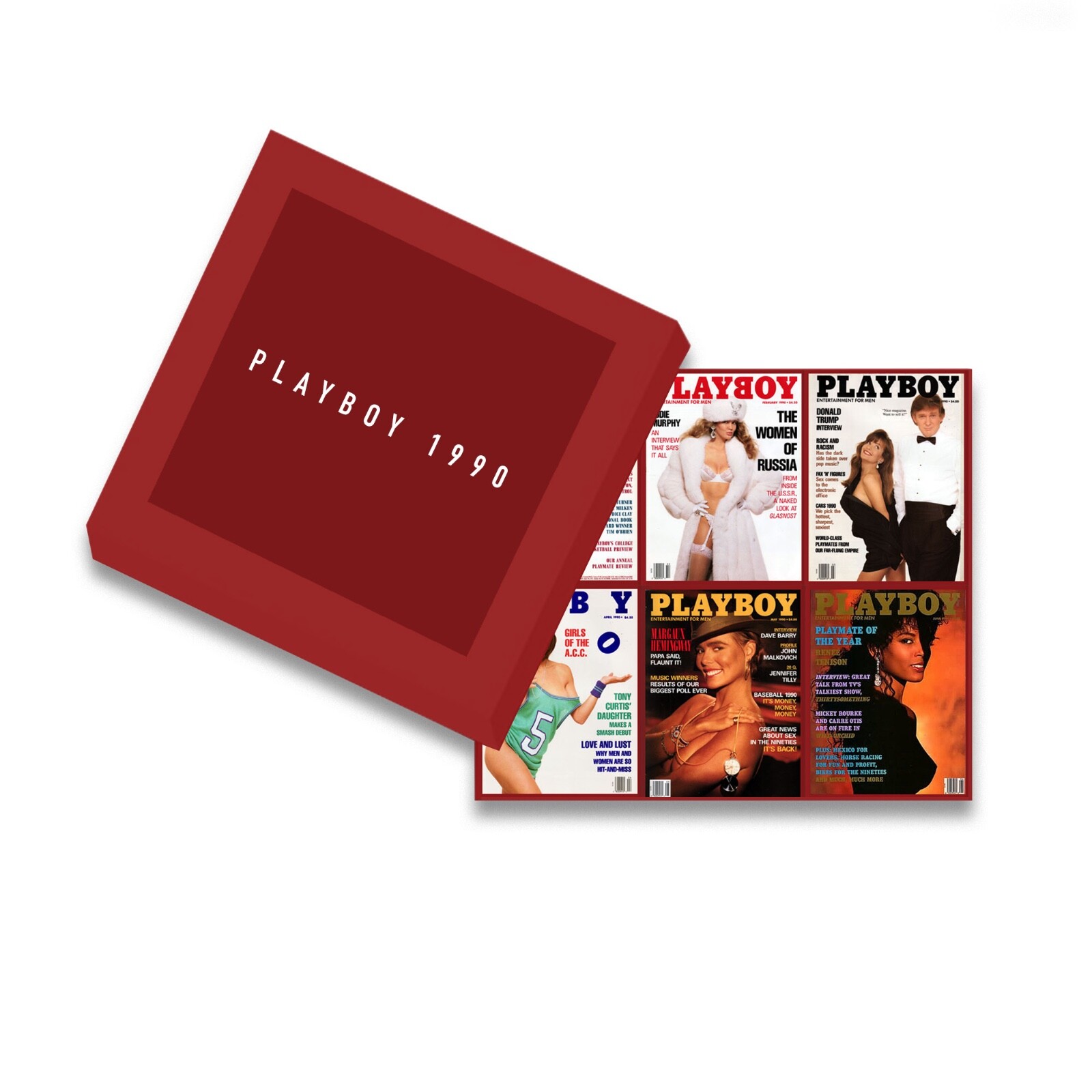 Decorative Matches Boxes Playboy 1990 Covers 12 Box Gift Set Souvenir ...