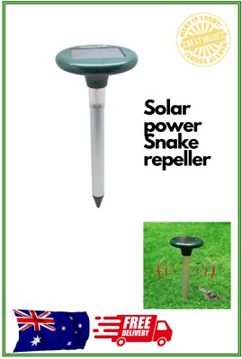SONICGUARD Solar Power Snake Repeller Pulse Vibration Repel ...