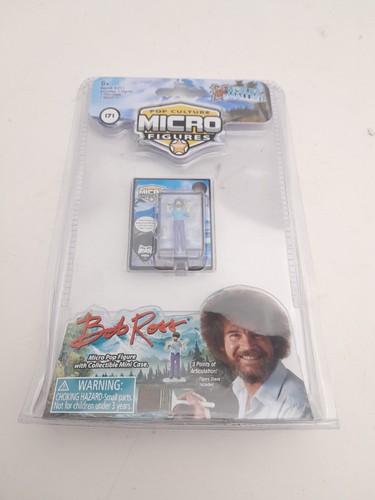 World's Smallest Bob Ross Pop Culture Micro Figures | eBay