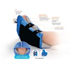Prevalon Heel Protector I Heel Protection Boot Black / Blue One Size ...