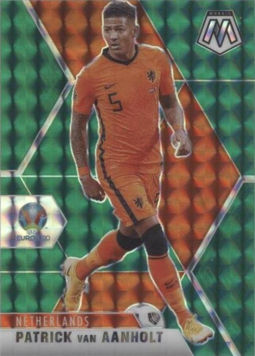 2021 Panini Mosaic UEFA Euro 2020 - Patrick van Aanholt #147 Green ...