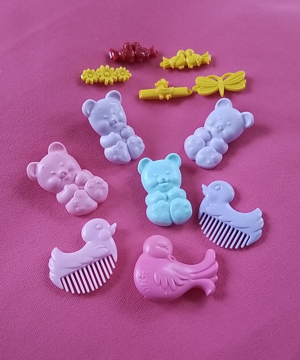 Vtg MY LITTLE PONY BABY GEN 1 COMB BERET LOT BEARS DUCK BIRDS 12pc | eBay